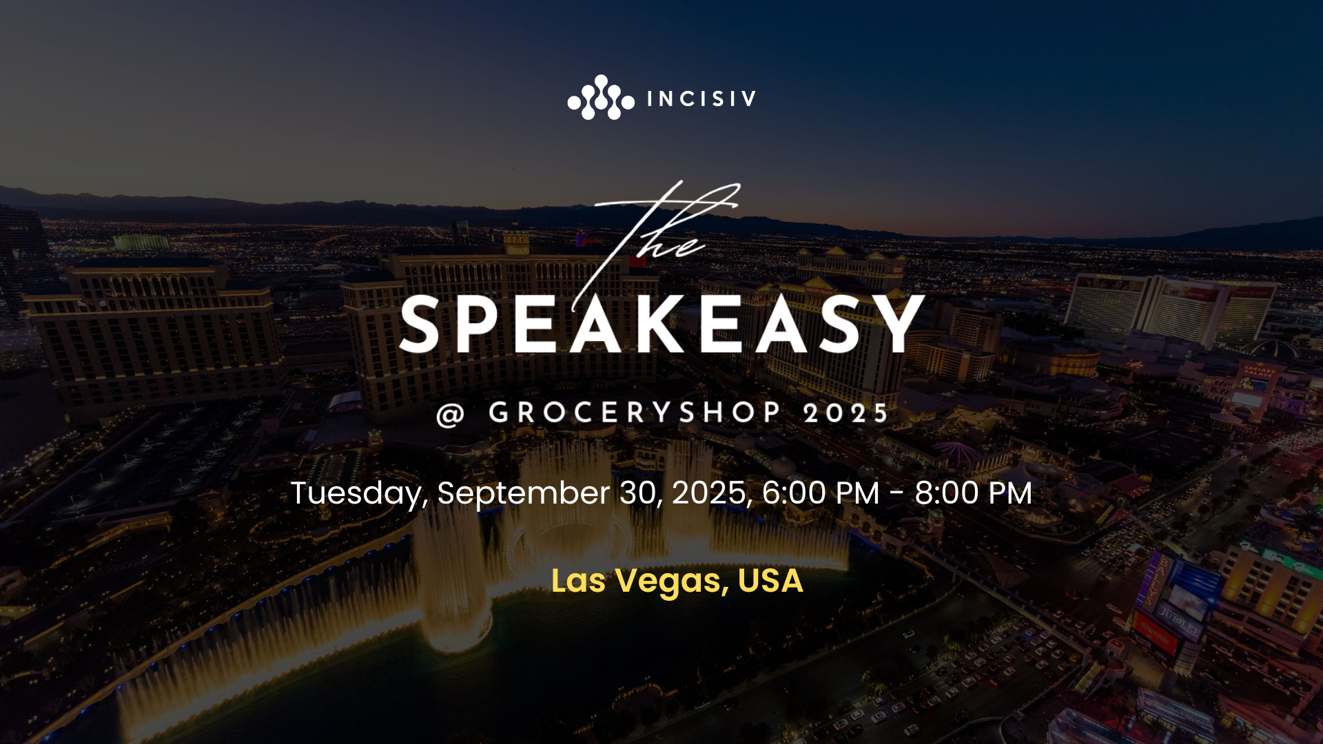 Speakeasy @ Groceryshop 2025